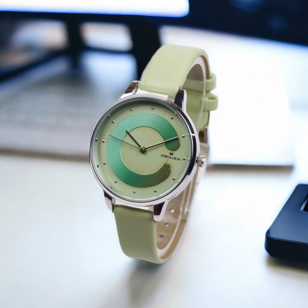 Xenlex – 34mm – Leather Strap – F-154 – Dials Watches