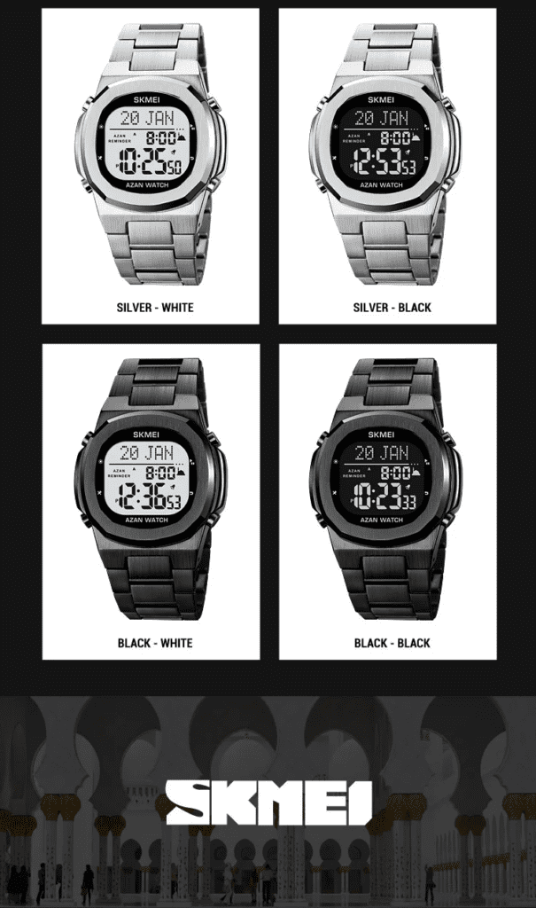 Skmei - 2036 - Azan Reminder Watch Waterproof - Dials Watches