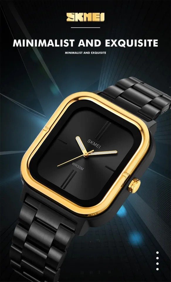 SKMEI - 2275 - 30m Waterproof Watch For Men - Gold - Dials Watches